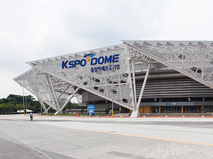 KSPO DOME(奥林匹克体操馆)照片_韩国 首尔景点_韩国旅游网-韩巢